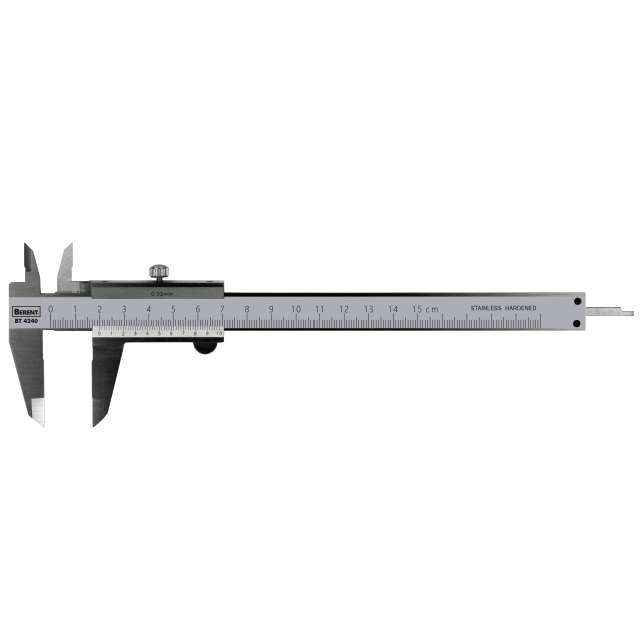 Mechanical Vernier Caliper, Vernier Caliper (with Depth Rod) Closed ...