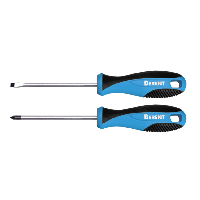 Two-color handle screwdriver, Phillips flat-blade screwdriver ...