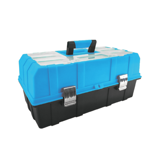 Three-layer Folding Plastic Tool Box (Blue), Three-layer Folding ...