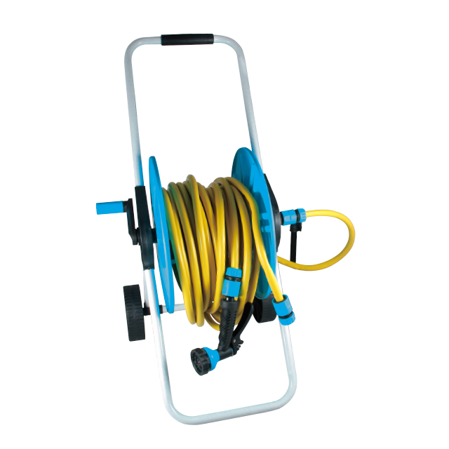 Hand Push Hose Cart, Hose Cart Home High Pressure Car Wash Water Gun ...