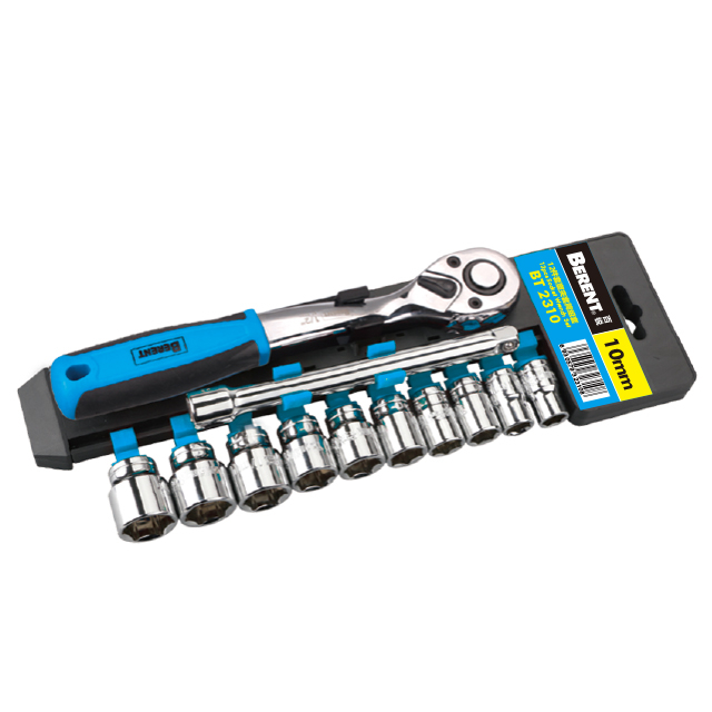 12pcs Metric Socket Set 1/2"